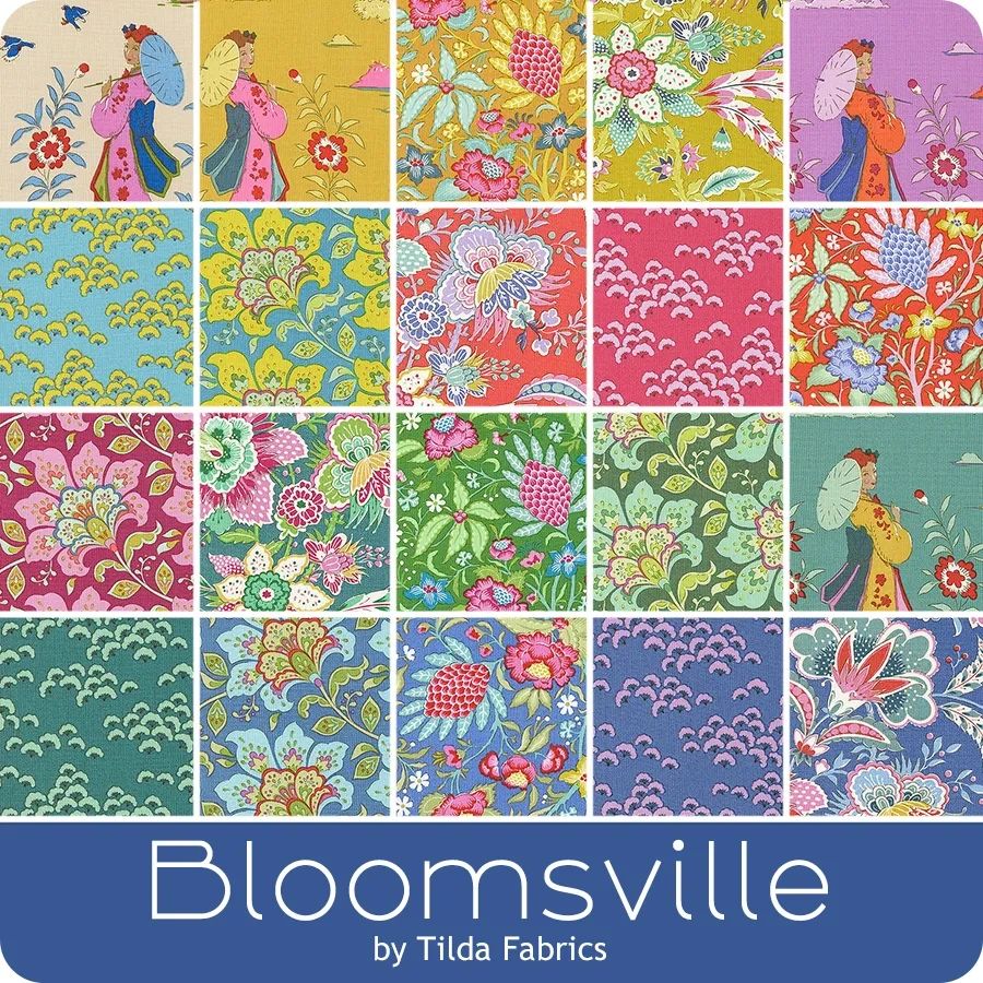 Tilda Bloomsville Collection FQ Bundle
